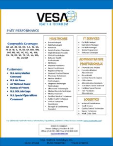 VarietyPastPerformanceAttachmentupdated | VESA Health & Technology